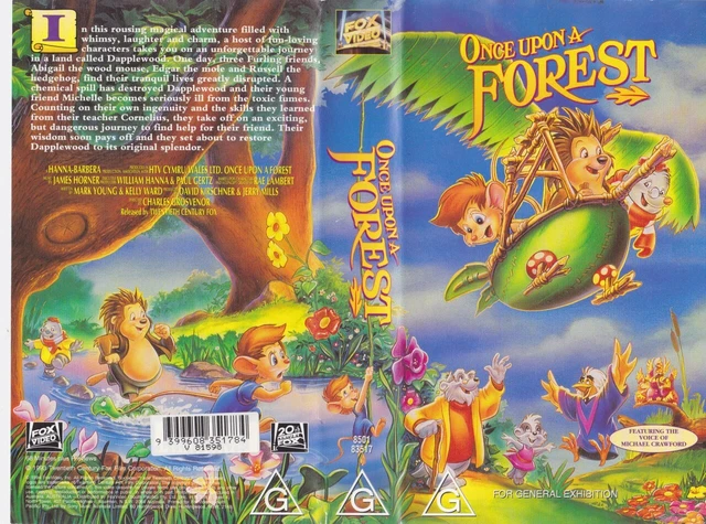 ONCE UPON A Forest VHS Small Box £5.91 - PicClick UK