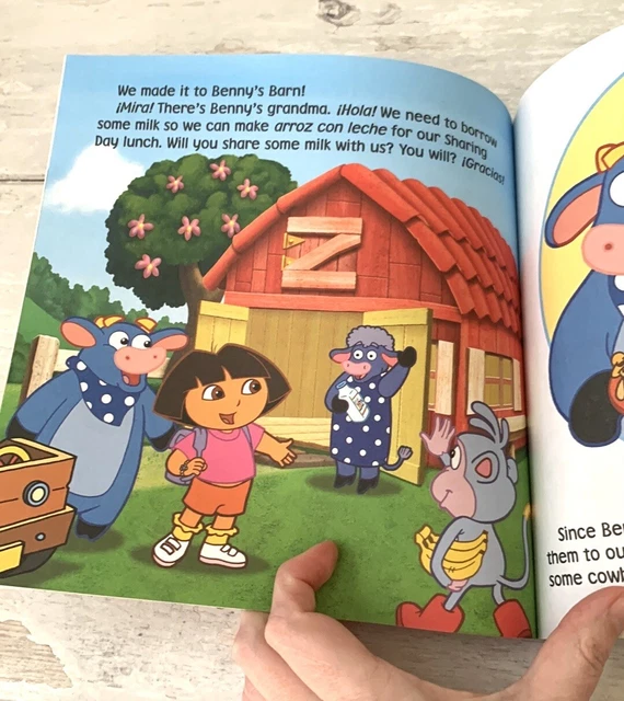 DORA THE EXPLORER Nick Jr. It’s Sharing Day Children’s Book Scholastic ...