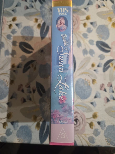 BARBIE SWAN LAKE VHS Video Tape Childrens Fairtytale Fantasy Movie ...