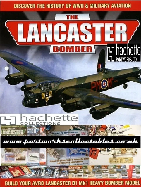 HACHETTE THE LANCASTER Bomber Build Your Avro Lancaster B1 $41.37 ...