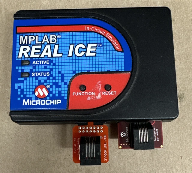 MICROCHIP MPLAB REAL Ice In Circuit Emulator & Microchips $199.95 ...