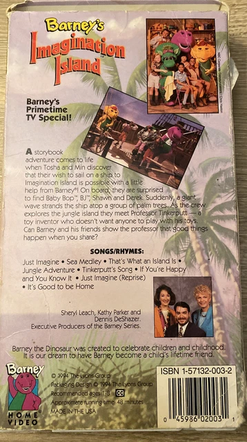 BARNEY - BARNEYS Imagination Island (VHS, 1994) EUR 7,94 - PicClick IT BARNEY - BARNEYS Imagination Island (VHS, 1994) EUR 7,94 - PicClick IT