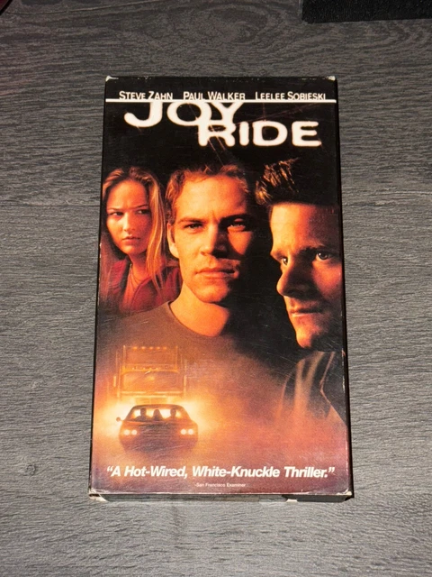 JOY RIDE (VHS, 2002) Paul Walker Steve Zahn Horror Thriller $30.00 ...