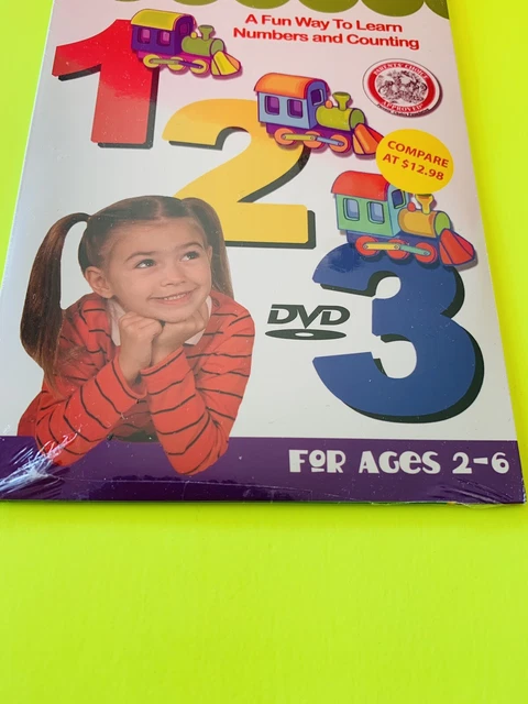 THE NUMBERS EXPRESS: A Fun Way To Learn Numbers and Counting DVD $5.47 ...