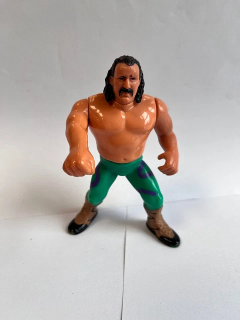 WWE JAKE EL Serpiente Roberts Hasbro Wrestling Juguete Acción Figura ...