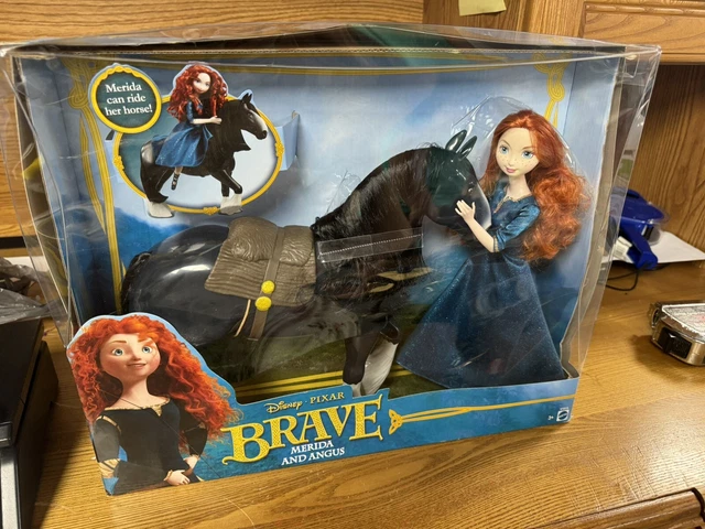 DISNEY BRAVE MERIDA and Angus Doll Figures Toy $100.00 - PicClick