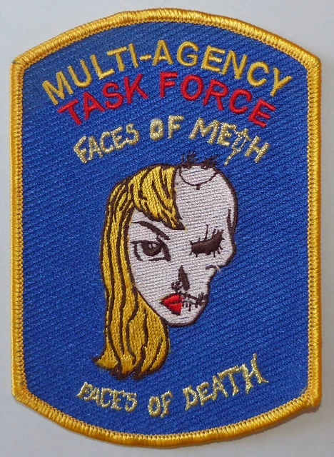 ECUSSON/INSIGNE/PATCH: MULTI-AGENCY TASK Force, Faces of Meth / Faces ...