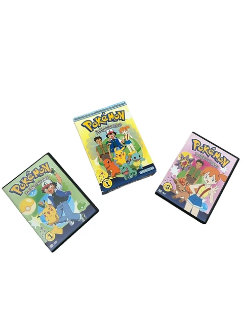 POKEMON - SEASON 1: Indigo League (DVD, 2006, Only Disc 1 and 3)- 2 ...