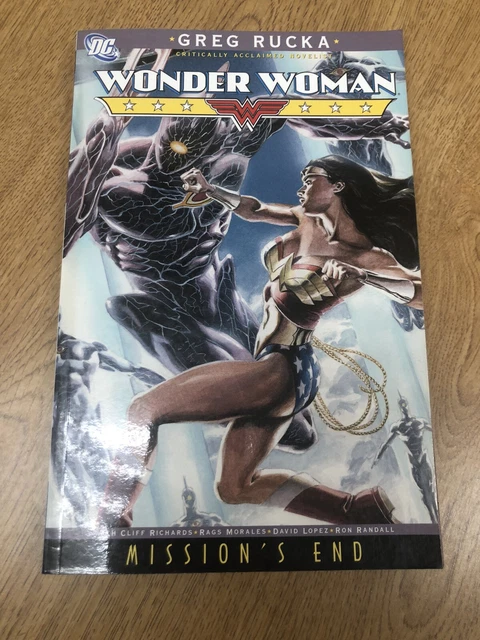 WONDER WOMAN MISSION'S End BATMAN FLASH TPB RARA OPP graphic novel DC ...