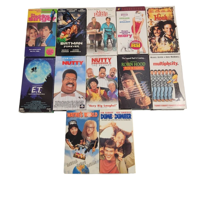 VINTAGE VHS VIDEO Tapes Classic 80s 90s Classics and Comedy Movie ...