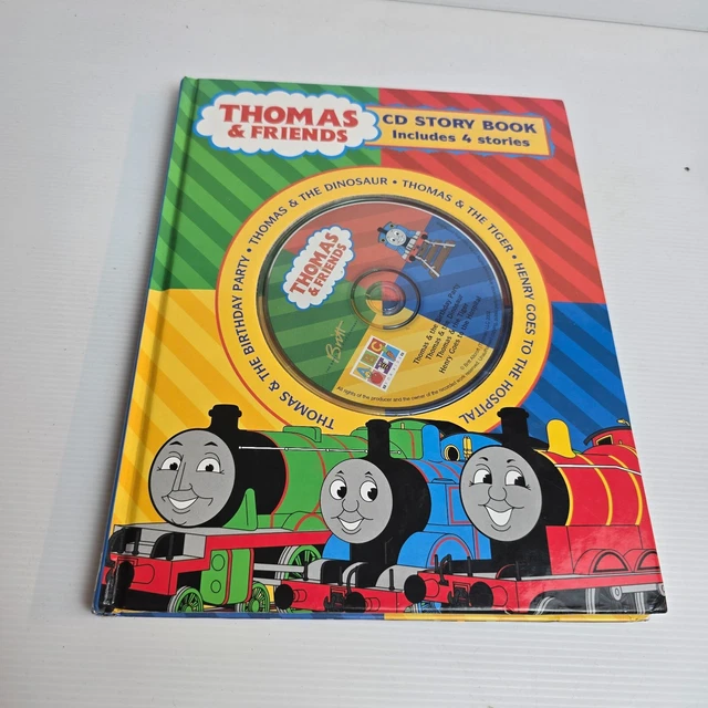 THOMAS THE TANK Engine and Friends CD Story Book Britt Allcroft ...