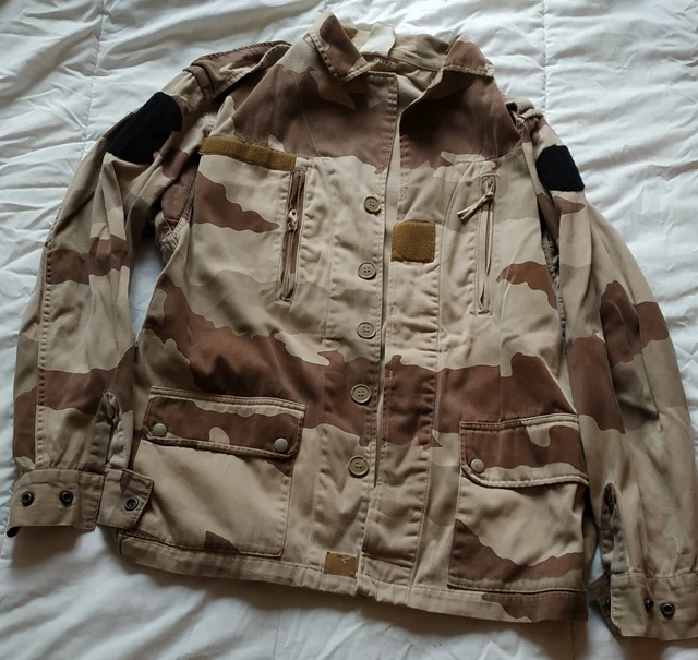 VESTE TREILLIS MILITAIRE sable désert uniforme Légion TAP French armée ...