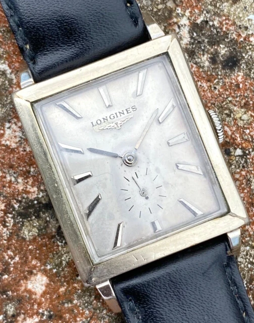 VINTAGE LONGINES WITTNAUER Tank Case - Cal. 9LT EUR 16,50 - PicClick FR