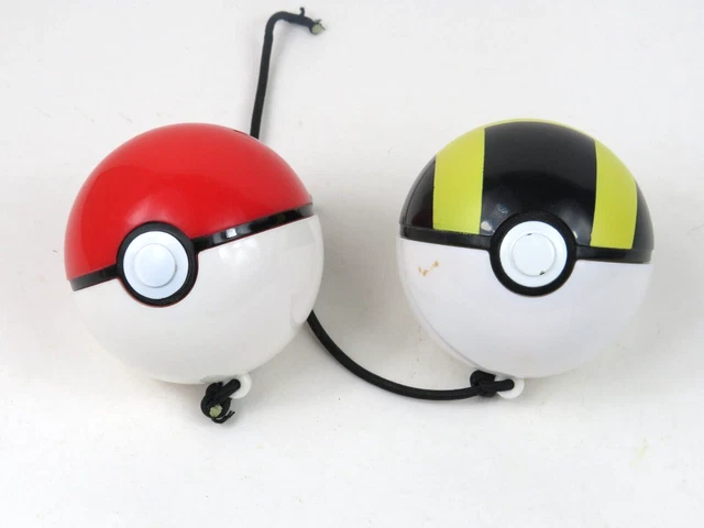 POKEMON POKE BALL Launchers Jakks Nintendo 2007 Plastic Toys No Figures ...
