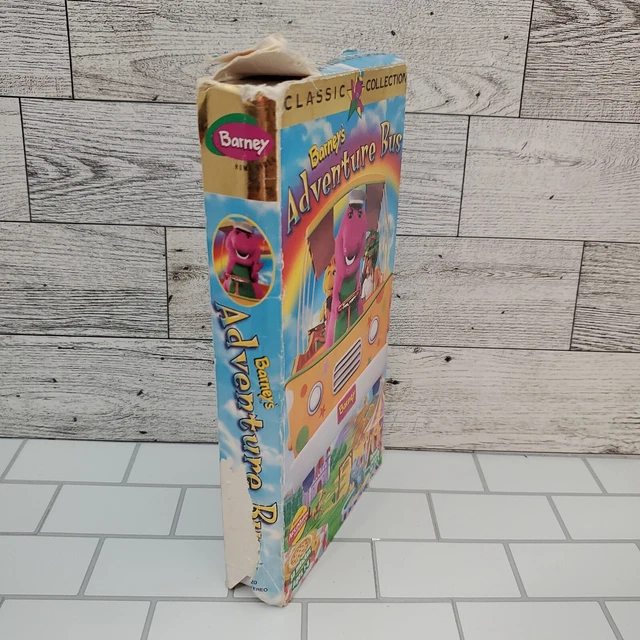 BARNEY - BARNEYS Adventure Bus (VHS, 1997) £1.86 - PicClick UK
