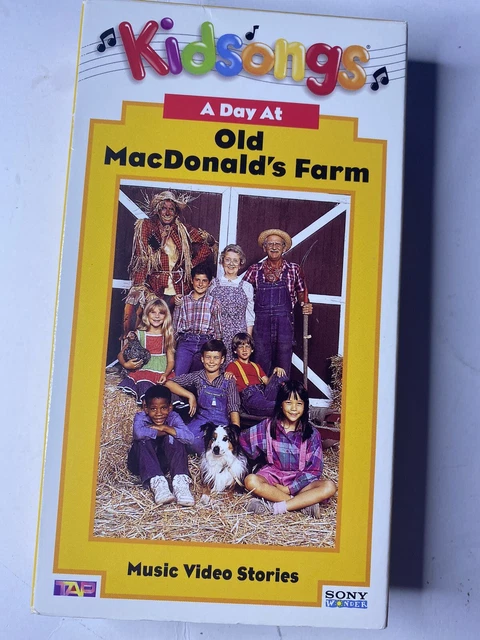 KIDSONGS A DAY At Old MacDonald’s Farm VHS Video Tape Kids Sing Along ...