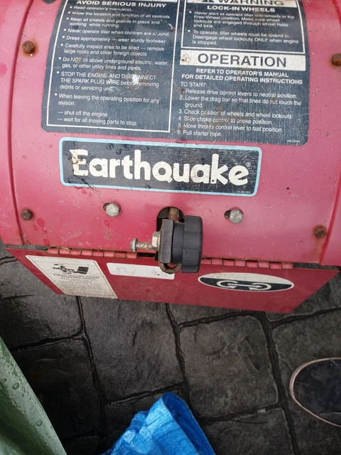 EARTHQUAKE ROTOVATOR ROTAVATOR tiller cultivator heavy duty £319.00 ...