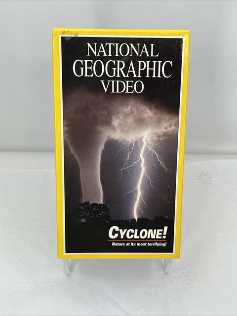 NATIONAL GEOGRAPHIC VIDEO - Cyclone (VHS, 1995) £5.60 - PicClick UK