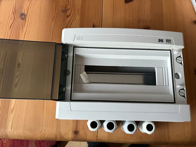 CASSETTA DI SICUREZZA EP-LUX + coperchio chiarovisivo scatola di distribuzione da incasso ...