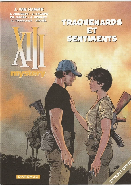 DOSSIER DE PRESSE VAN HAMME XIII Traquenards et sentiments Dargaud 2014 ...