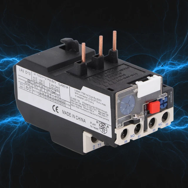 RELÉ DE SOBRECARGA térmica motor térmico eléctrico protector defensor 7-10A 10 amperios térmico ...