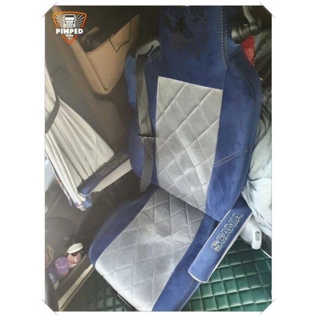 SEAT COVERS SCANIA S/ R/ P/G series Full Alcantra SEAT COVERS £305.00 ...