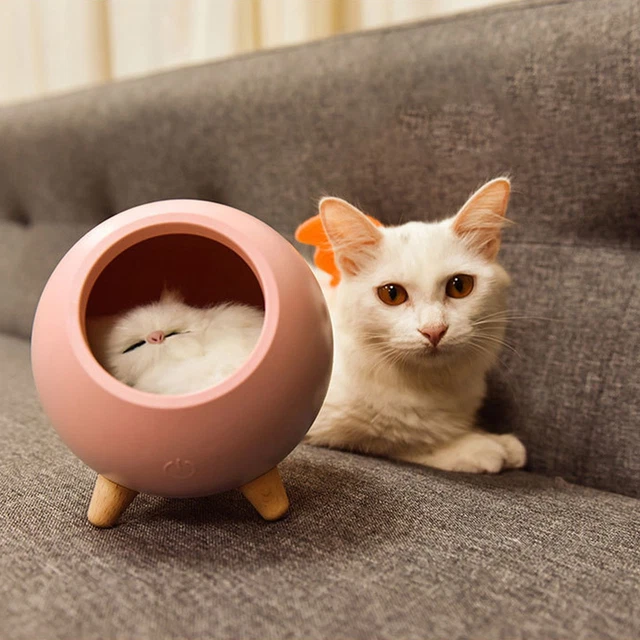 CUTE CAT TOUCH Led Night Light With USB Cable Rechargeable Touch ...