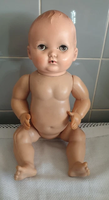 1950'S PALITOY' PATSY' PETALSKIN DRINK WET BABY DOLL 16"/41cm H £20.00 ...