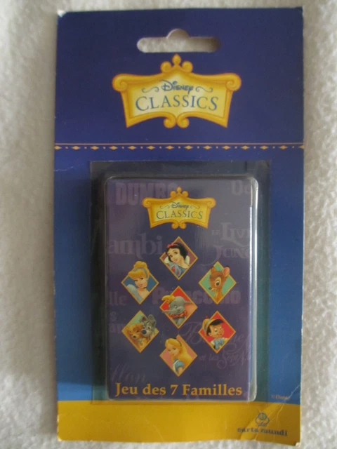 ANCIEN JEU DES 7 Familles Disney Classics - Neuf !!! EUR 9,99 - PicClick FR