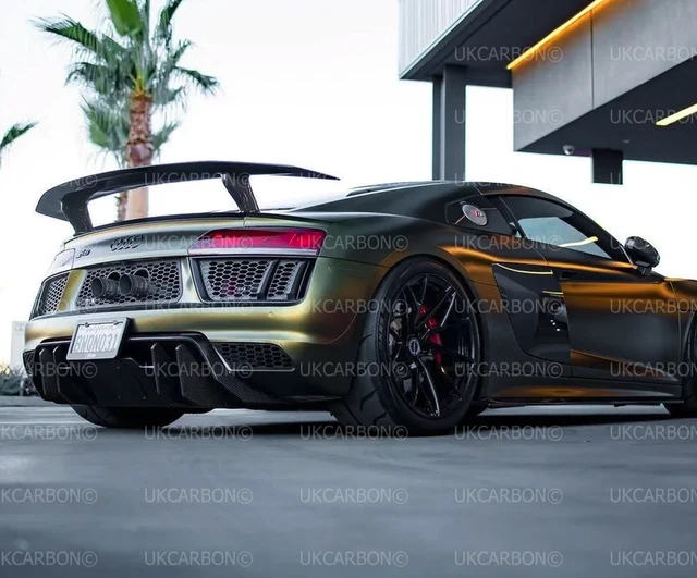 AUDI R8 V8 V10 Plus Carbon Fibre Rear Wing Spoiler Vorsteiner Style by ...
