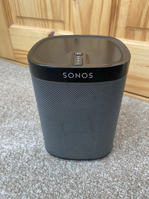 SONOS PLAY:1 BLACK WiFi Speaker With Power Lead £64.99 - PicClick UK