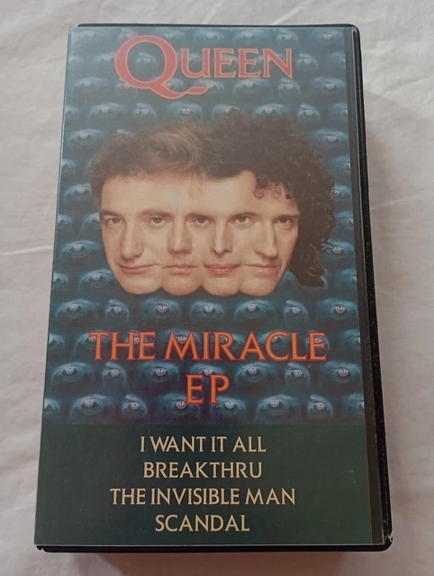 QUEEN THE MIRACLE EP Music VHS Video Tape 1989 Mint £5.00 - PicClick UK