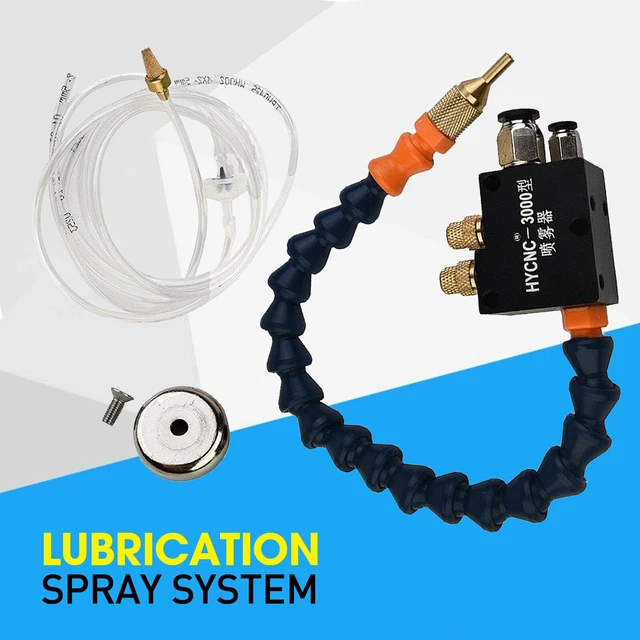 MIST COOLANT LUBRICATION Spray System For 8mm Pipe CNC Lathe + 118 ...