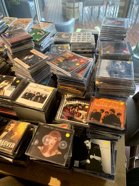 BULK LOT 700+ Music CDs including box sets Rock,Country,R&B,Pop plus ...