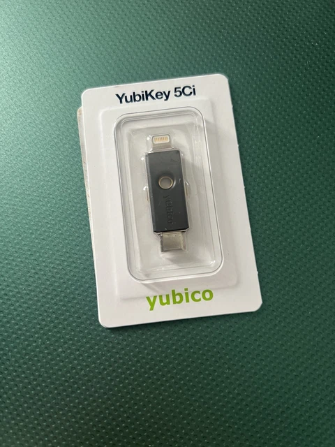 YUBICO YUBIKEY 5CI Two Factor Authentication Certified USB Password Key $88.98 - PicClick CA