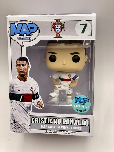 MAP CUSTOMS CRISTIANO Ronaldo Soccer Custom Figure Pop Vinyl Portugal ...