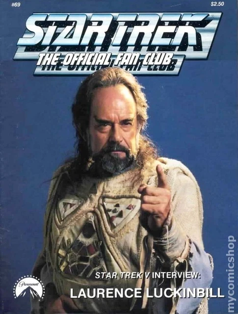 STAR TREK THE Official Fan Club Magazine #69 VF 1989 Stock Image £7.11 ...