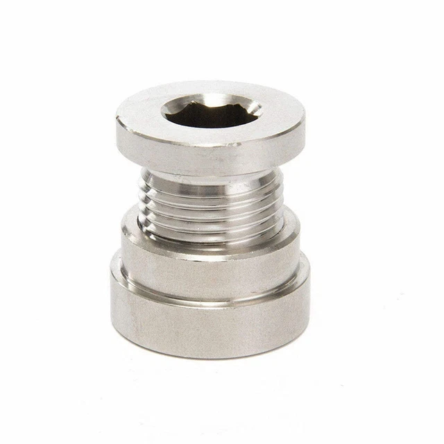 18MM O2 OXYGEN Sensor Boss Bung and Plug M18 x 1.5 Thread, Weld-On ...