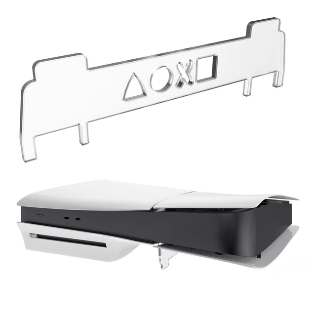 FOR PS5 SLIM Console Horizontal Stand Horizontal Display Acrylic Holder ...