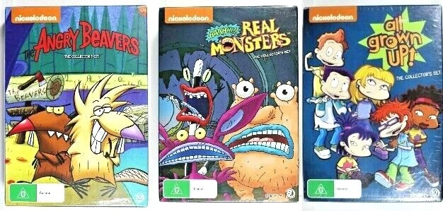 THE ANGRY BEAVERS, Aaahh!! Real Monsters & All Grown Up - All Collector ...