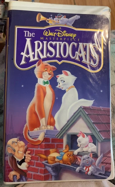 THE ARISTOCATS (VHS, 1996 Clamshell) Walt Disney Masterpiece Collection 2529 £3.64 - PicClick UK