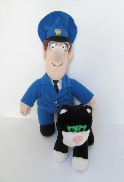 MOTHERCARE POSTMAN PAT Doll Jess Black & White Cat Soft Toy Bundle ...