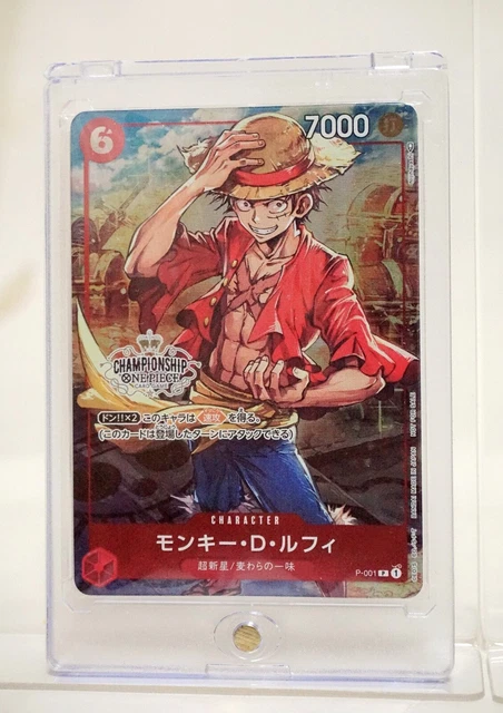 ONE PIECE CARD Game Monkey D Luffy P-001 Promo Grand Championship Limited 2022 EUR 731,84 ...