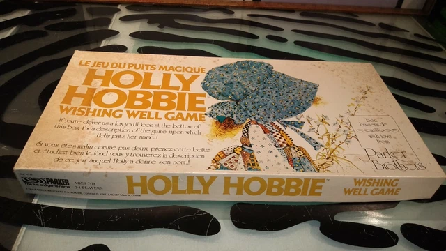 HOLLY HOBBIE WISHING Well Vintage Board Game Parker Brothers Decent ...