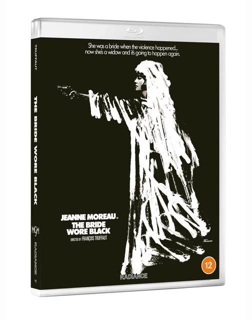 THE BRIDE WORE Black (Blu-ray) Jeanne Moreau Michael Lonsdale Jean ...