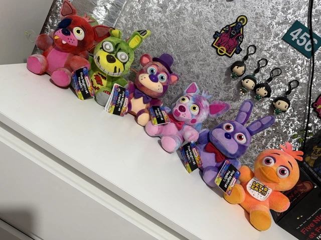 FUNKO FIVE NIGHTS at Freddy’s - Tie-dye plushes full set £104.70 ...