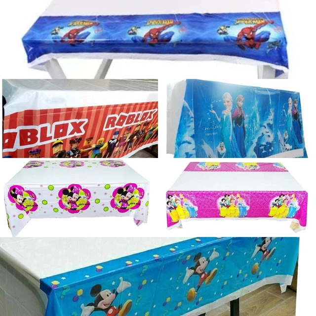 XL THEMED KIDS Birthday Disney Cartoons Party Table Cover Tablecloth ...