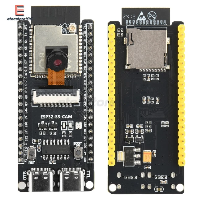 ESP32-S3-CAM CH340 DEVELOPMENT Board WIFI Bluetooth Camera Module ESP32-S3-N16R8 EUR 9,51 ...