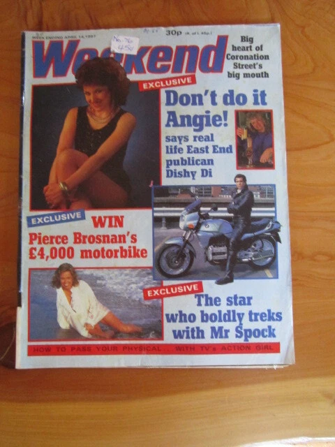 MAGAZINE VINTAGE WEEKEND Magazine April 1987 Great Old Magazine ** Must See EUR 3,02 - PicClick FR