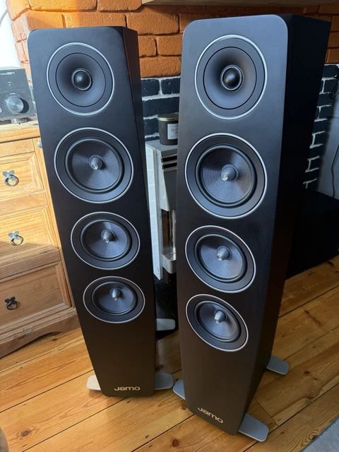 JAMO CONCERT 9 C97 3 Way Floor Standing Speakers £291.92 - PicClick UK